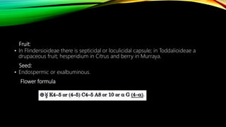 Rutaceae | PPTX