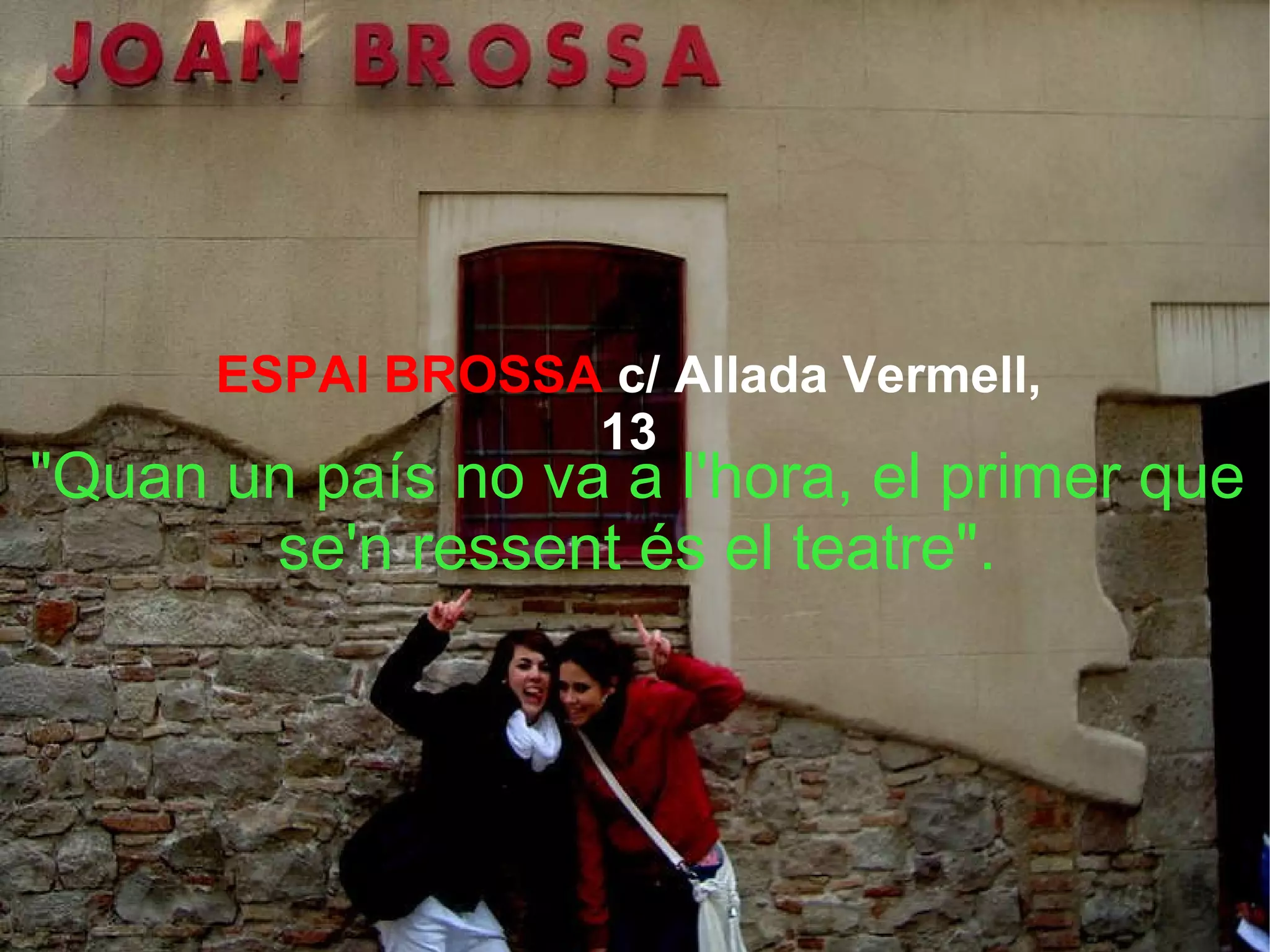 Ruta Poesia Visual (Joan Brossa) | PPT