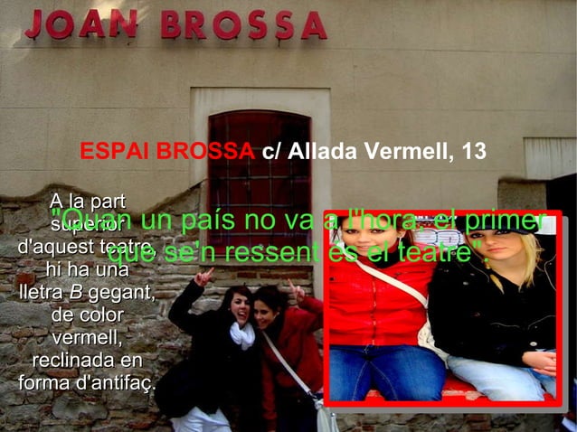 Ruta Poesia Visual (Joan Brossa) | PPT