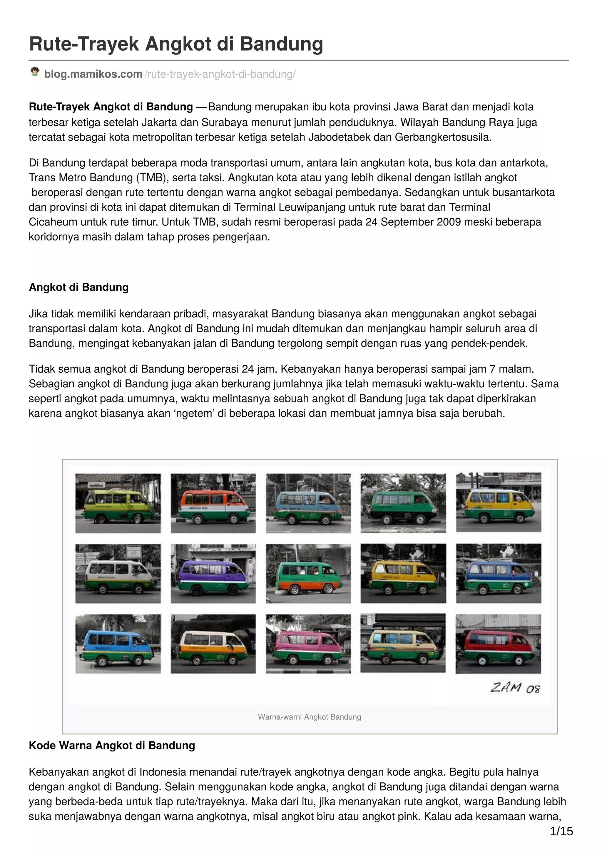 Rute trayek angkot di bandung-blog.mamikos.com
