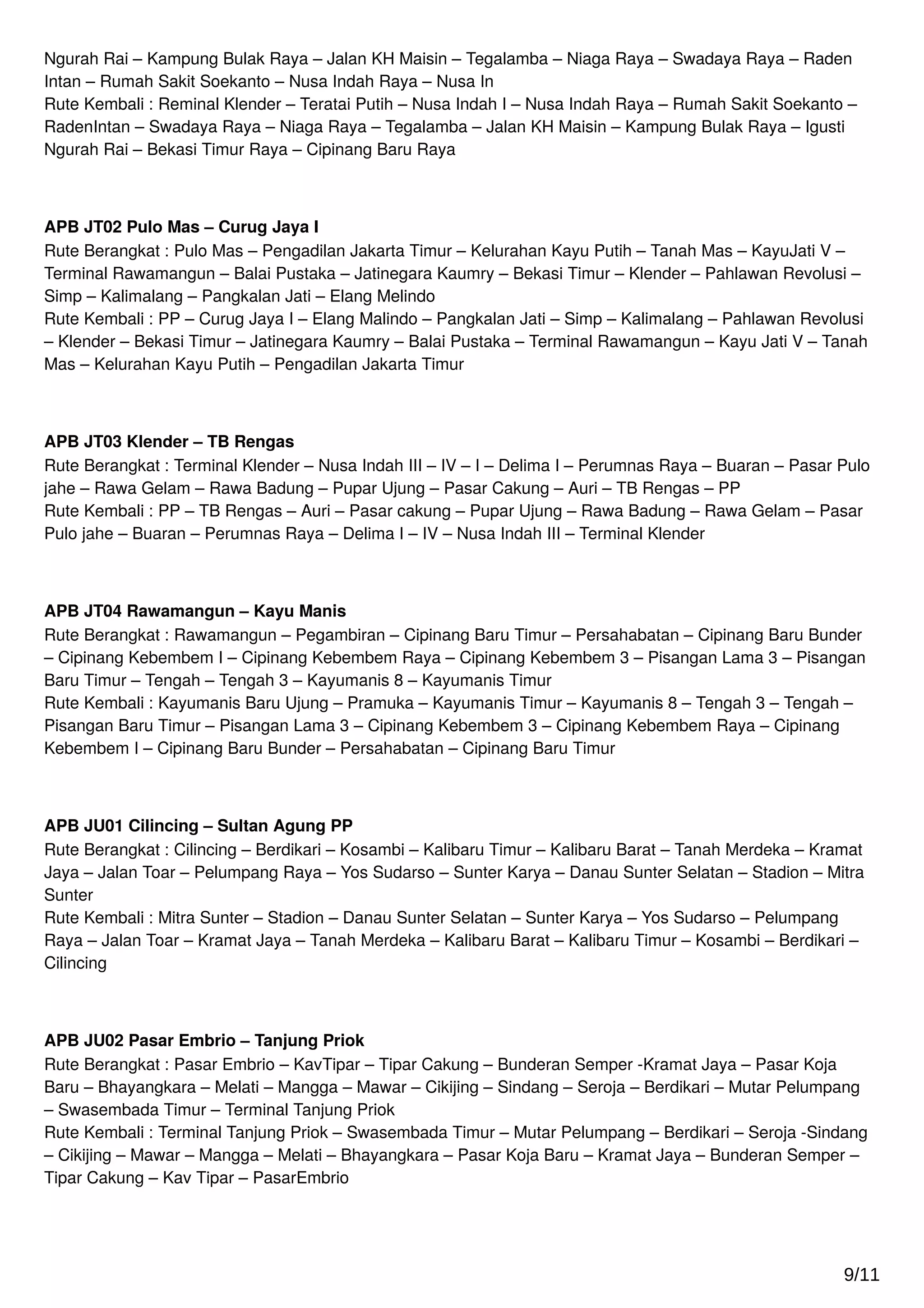 Rute trayek angkot mikrolet kwk dan apb jakarta-blog.mamikos.com