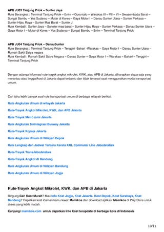 Rute trayek angkot mikrolet kwk dan apb jakarta-blog.mamikos.com