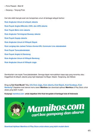 Rute trayek trans jabodetabek-blog.mamikos.com