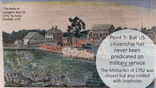 War, Citizenship, & Masculinity (Amy Rutenberg) | PPT