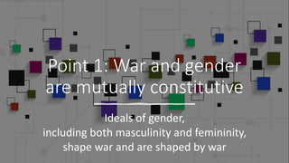War, Citizenship, & Masculinity (Amy Rutenberg) | PPT