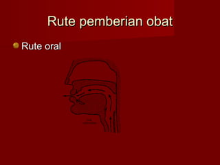 Rute pemberian & cara menggunakan obat | PPT