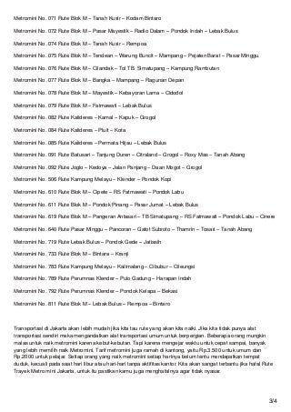 Rute trayek metro mini jakarta blog.mamikos.com