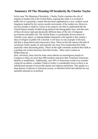 Rutgers Sample Essay | PDF