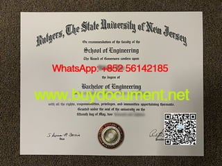 Rutgers University diploma | PDF