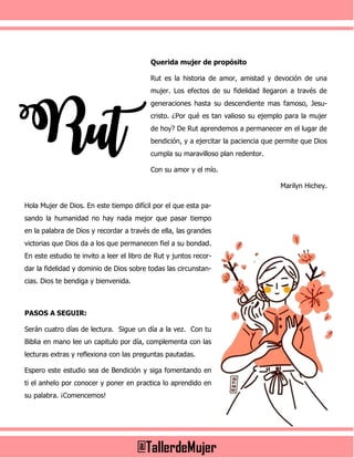 Rut guia de estudio | PDF