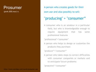 Ruth Kikin-Gil: The rise of Prosumer Electronics | PPT