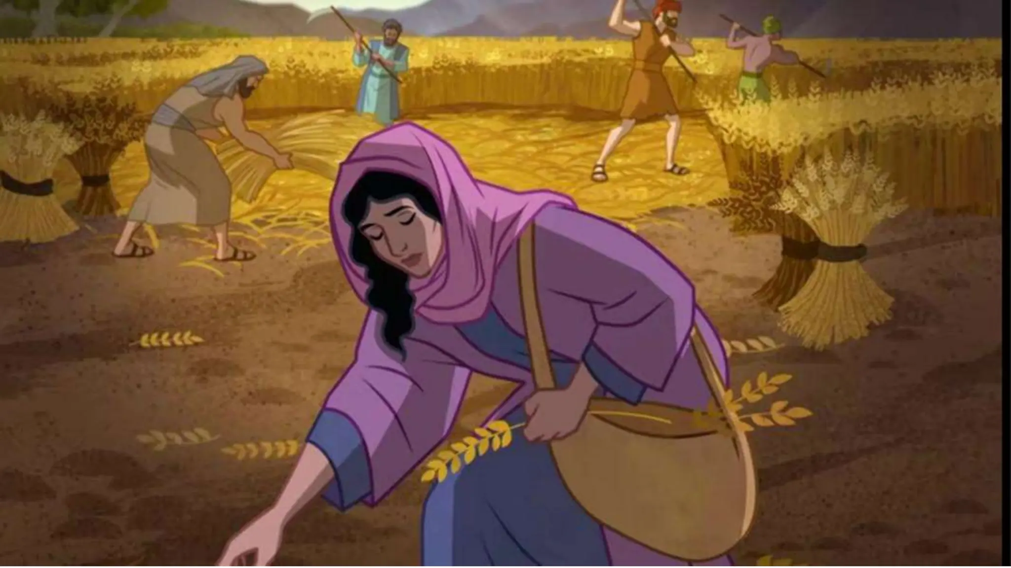 BIBLE STORY- THE STORY OF RUTH AND NAOMI.pptx