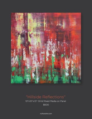 Ruth Andre Fine Art - Abstract Paintings | PPS | Modern Art | Fine Art