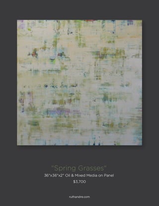 Ruth Andre Fine Art - Abstract Paintings | PPS | Modern Art | Fine Art