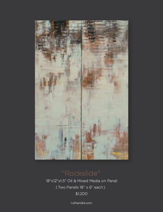 Ruth Andre Fine Art - Abstract Paintings | PPS | Modern Art | Fine Art