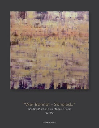 Ruth Andre Fine Art - Abstract Paintings | PDF