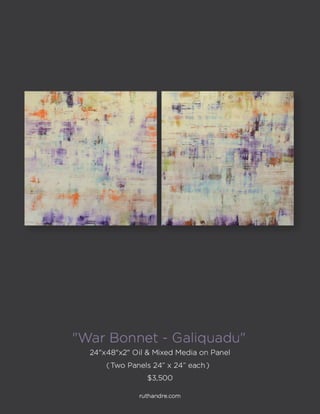 Ruth Andre Fine Art - Abstract Paintings | PPS | Modern Art | Fine Art