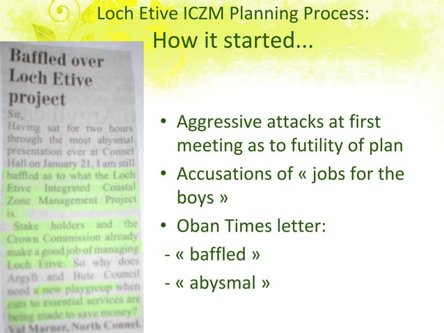 Community Participation In Marine Planning Process [Ruth Brennan] | PDF ...