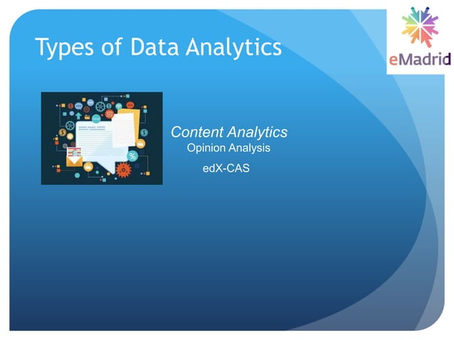 «Ejemplos de herramientas que nos facilitan las analíticas de aprendizaje en MOOCs», por Ruth ...