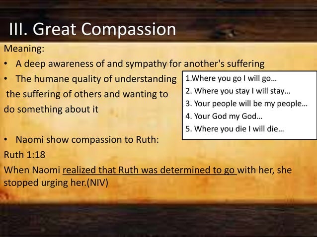 Ruth a Story of Redemption | PPTX | Christianity | Religion & Spirituality