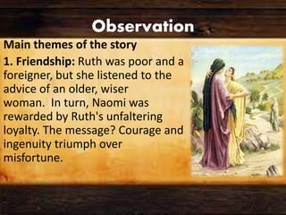 Ruth a Story of Redemption | PPTX