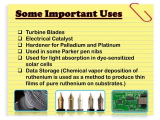 Ruthenium | PPTX