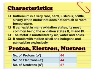 Ruthenium | PPTX