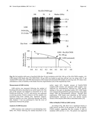 Ruthenium complex as enzyme modulator | PDF