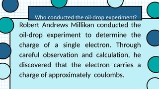 rutherford and millikan discovery of atom.pptx