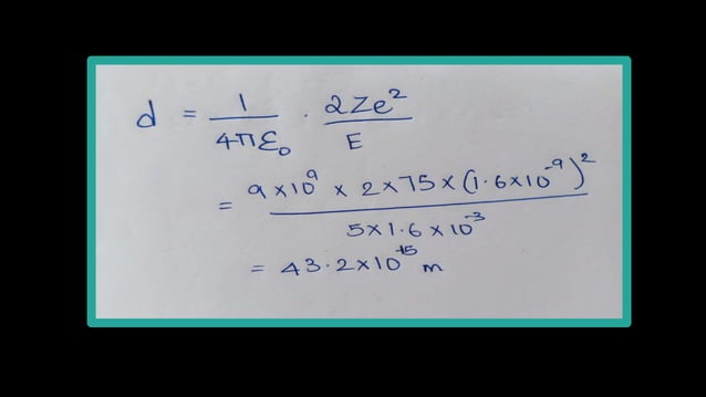 Rutherford model alpha particle scattering | PDF | Chemistry | Science