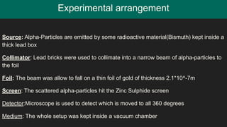 Rutherford model alpha particle scattering | PDF