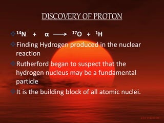 LIFE AND CONTRIBUTIONS OF ERNEST RUTHERFORD | PPTX
