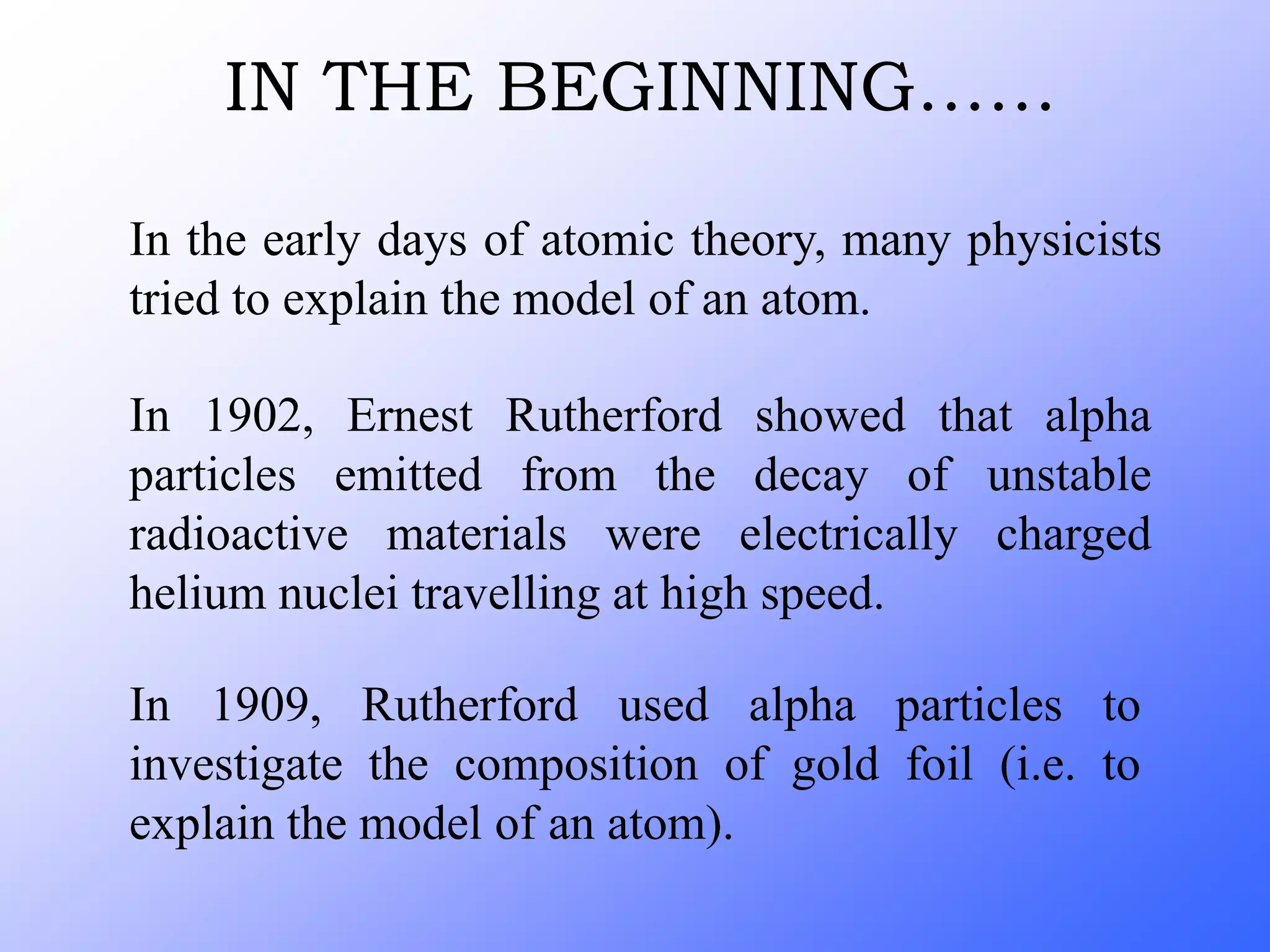 Rutherford scattering | PPT
