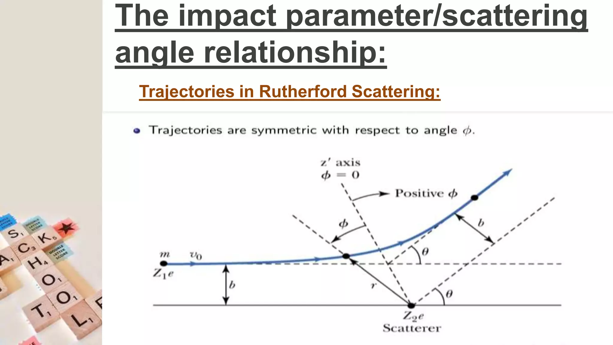 Rutherford scattering & the scattering cross-section | PPTX