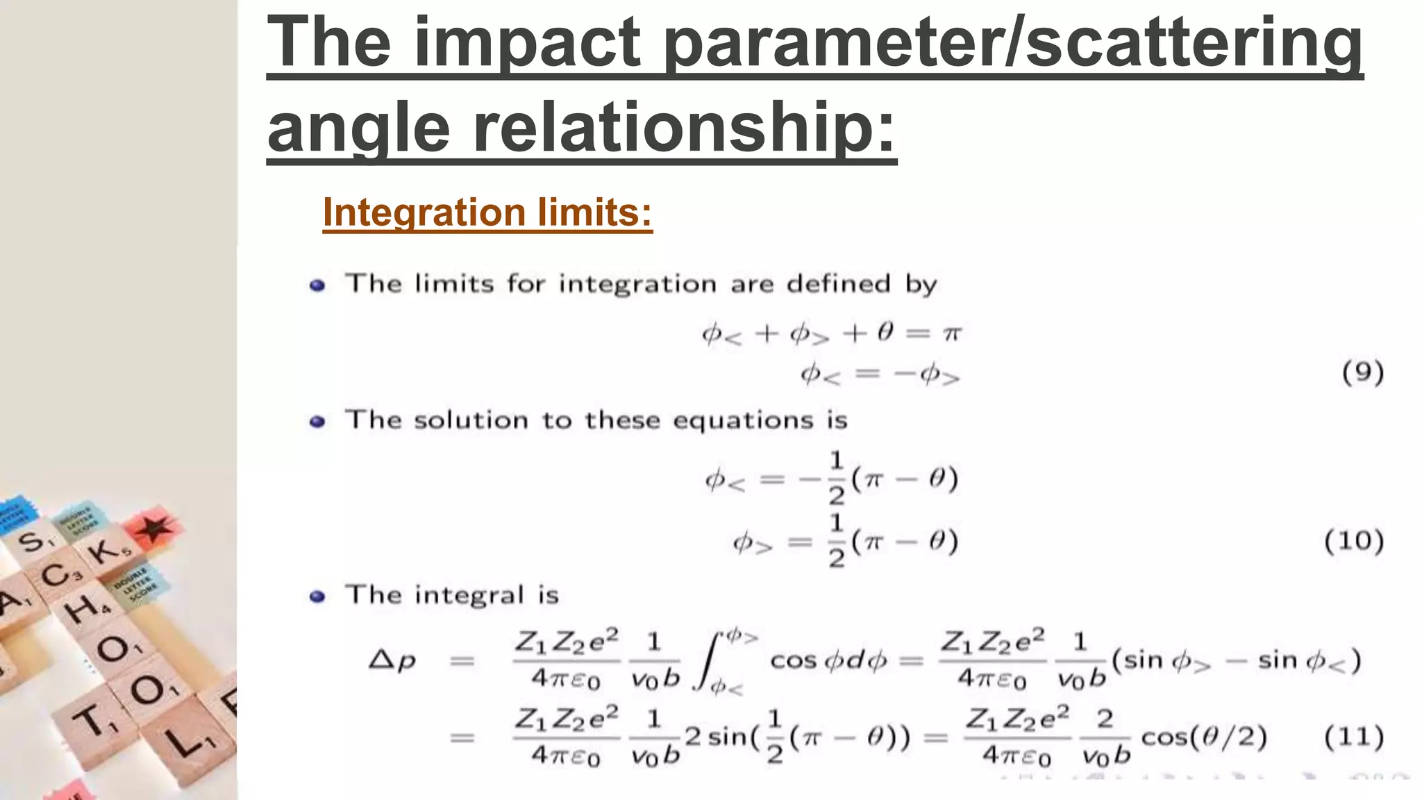Rutherford scattering & scattering cross section | PPTX
