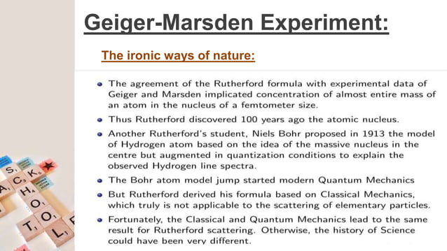 Rutherford scattering & scattering cross section | PPTX