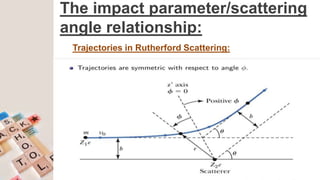 Rutherford scattering & scattering cross section | PPTX