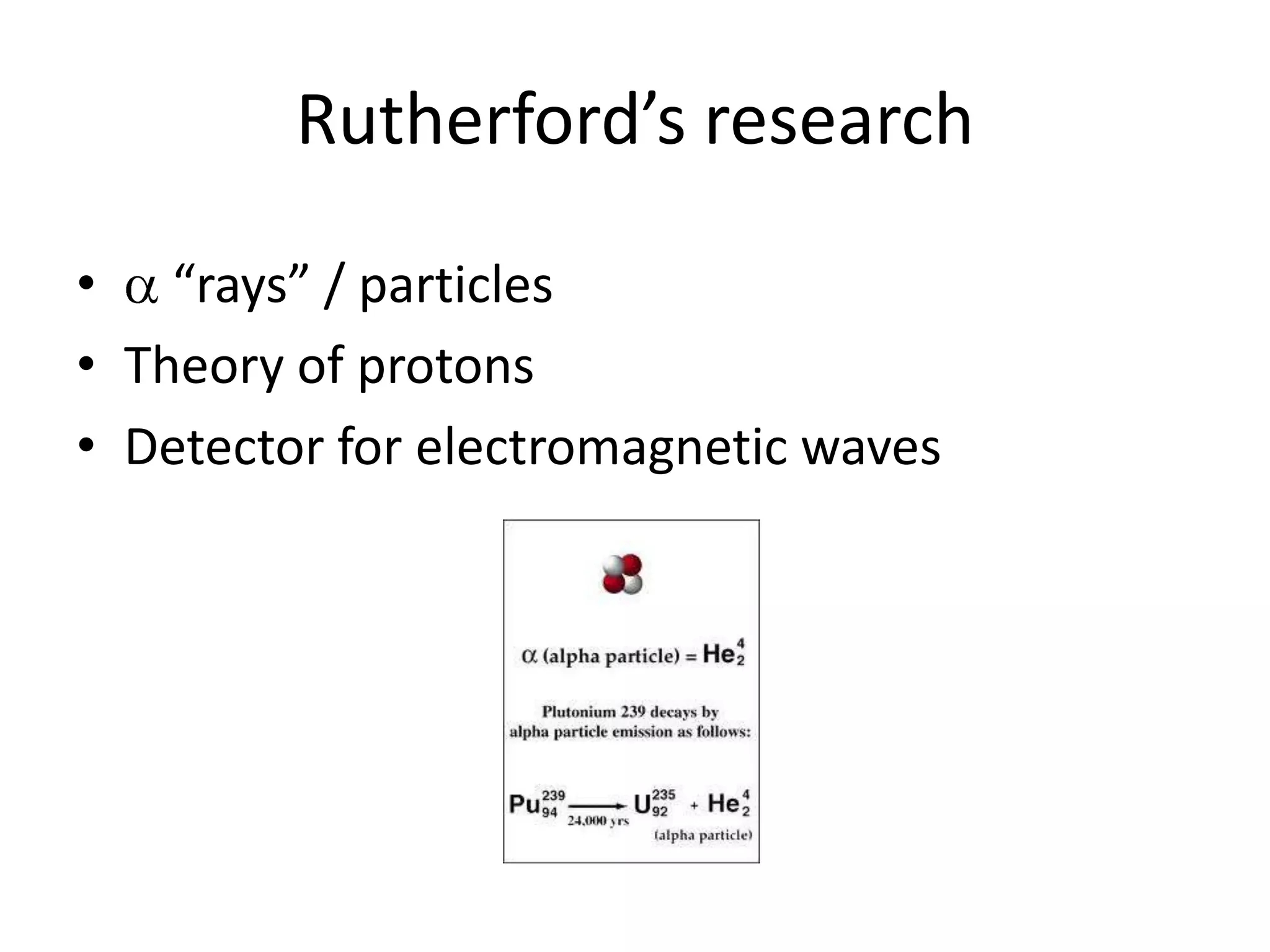 Rutherford theory | PPT