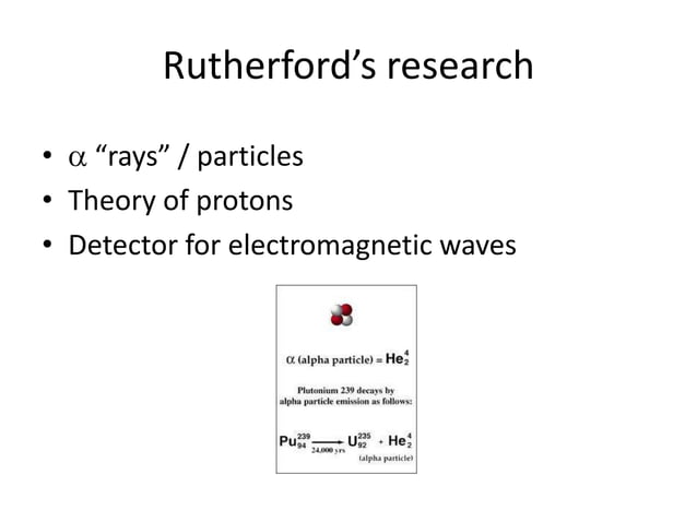 Rutherford theory | PPT