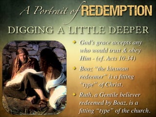 Ruth, A Portrait of Redemption | PDF