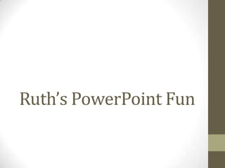 Ruth presentation | PPTX