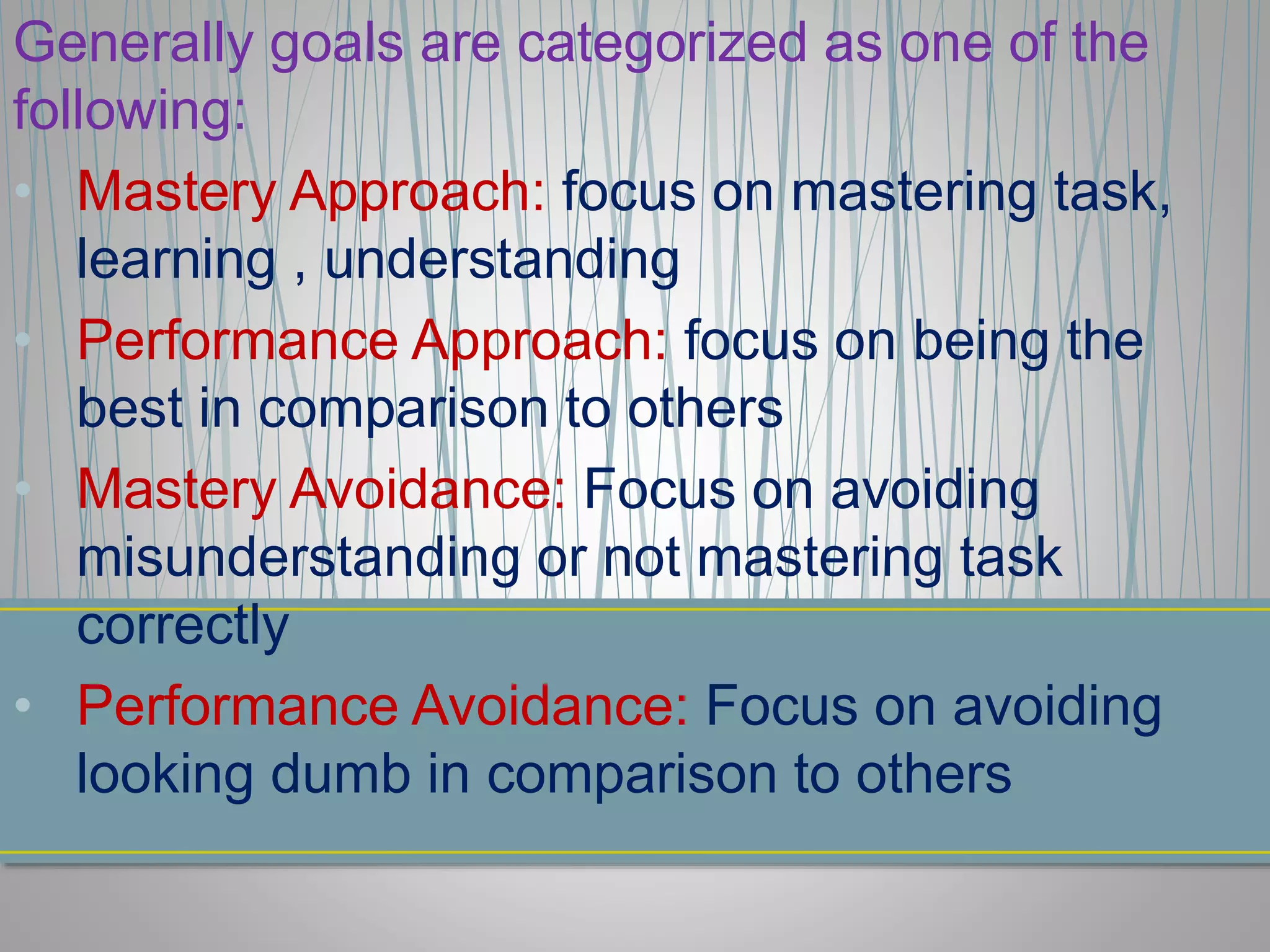 Theories on Factor Affecting Motivation | PPTX