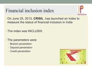Financial inclusion | PPTX | Business Banking & Finance | Business