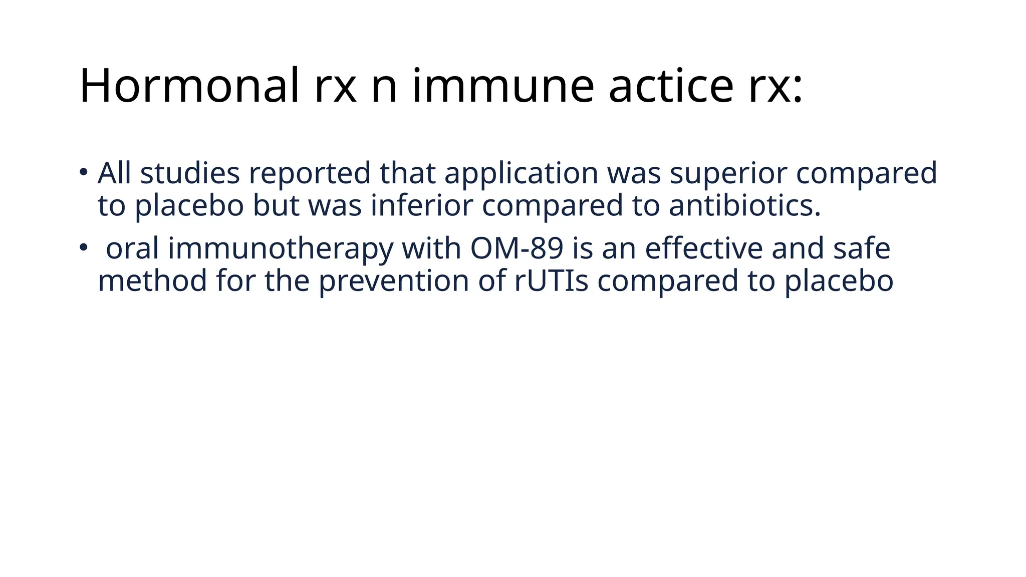 recurrent urinary tract infections by EAU 2024 | PPTX | Medical Health