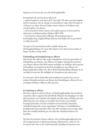 Rutin för direktupphandling på rk 2017 | PDF