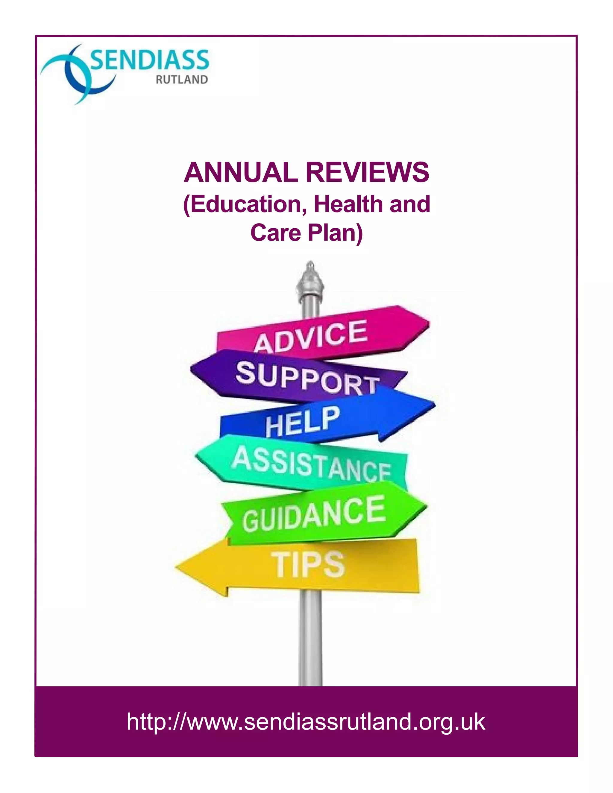 Introduction to Annual Reviews (EHCP) | PDF