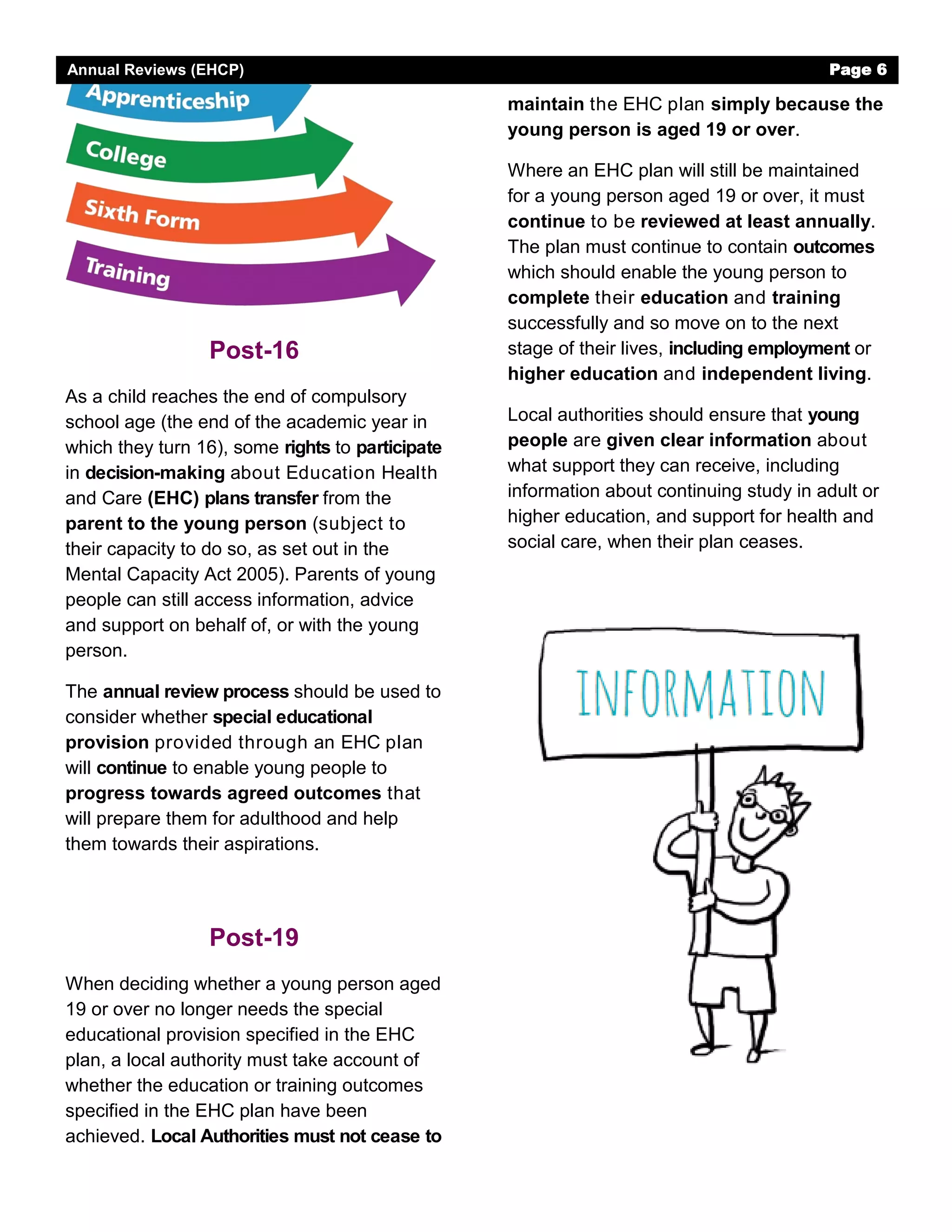 Introduction to Annual Reviews (EHCP) | PDF