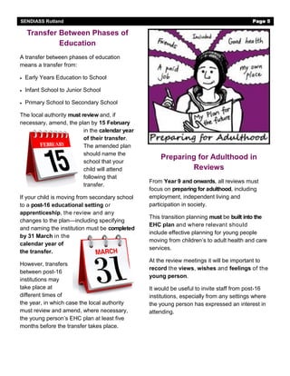 Introduction to Annual Reviews (EHCP) | PDF