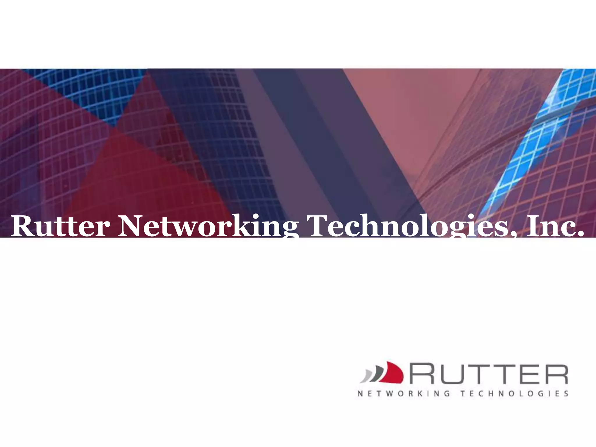 Rutter Corporate Slides | PPTX
