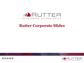 Rutter Corporate Slides | PPTX